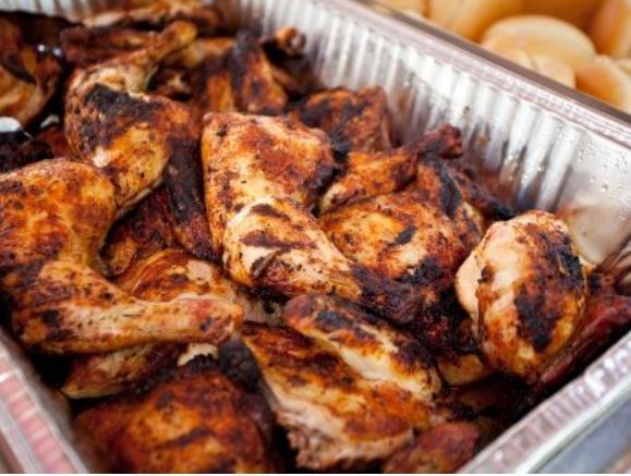 5 chickens = 40 pieces | Derbys Rooster Fresh Chickens , Salads & Dips